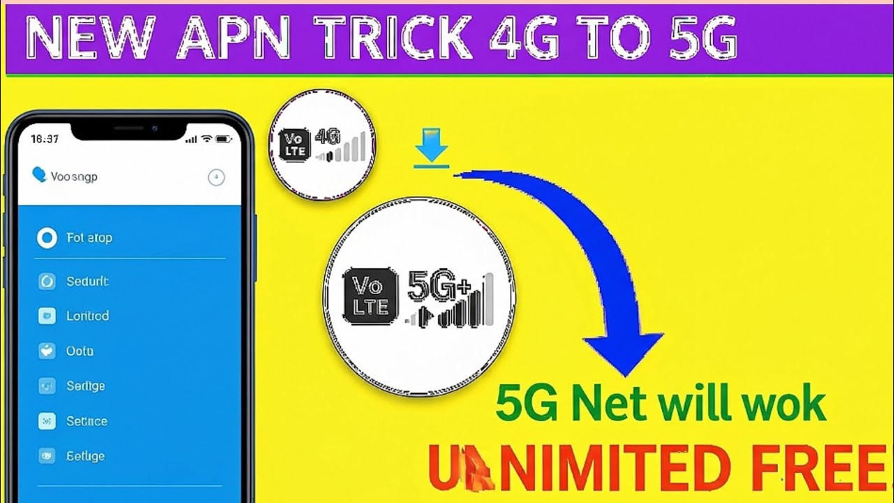 Secret APN September 2025 ⚡ Get Unlimited 4G Speed Like 5G - YouTube
