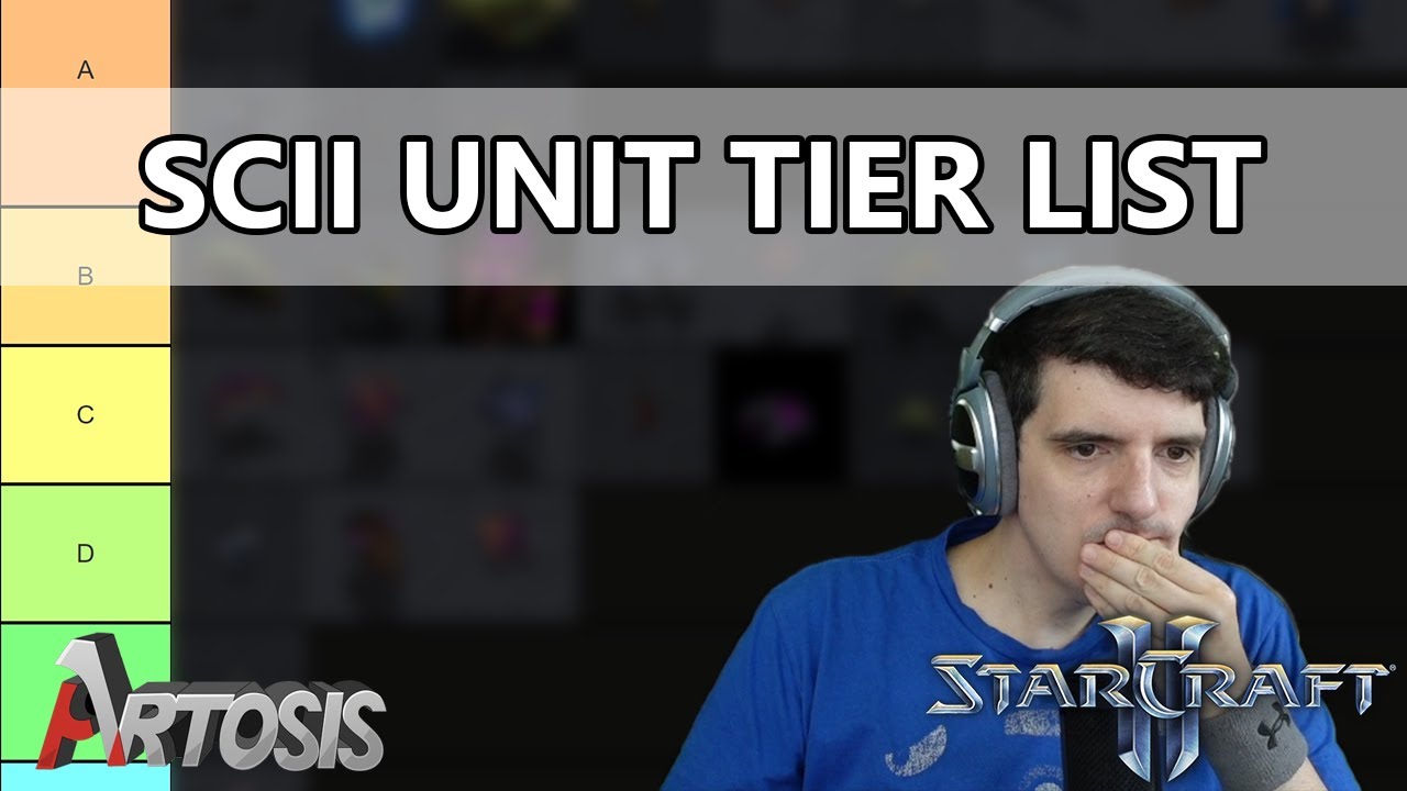 StarCraft II Unit Tier List with Artosis - YouTube