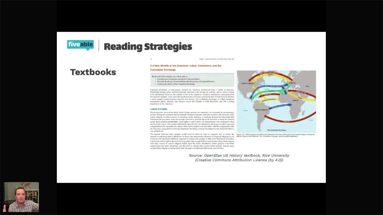 APUSH - Study Skills, Reading & DBQ Writing | Fiveable Cram Archive
