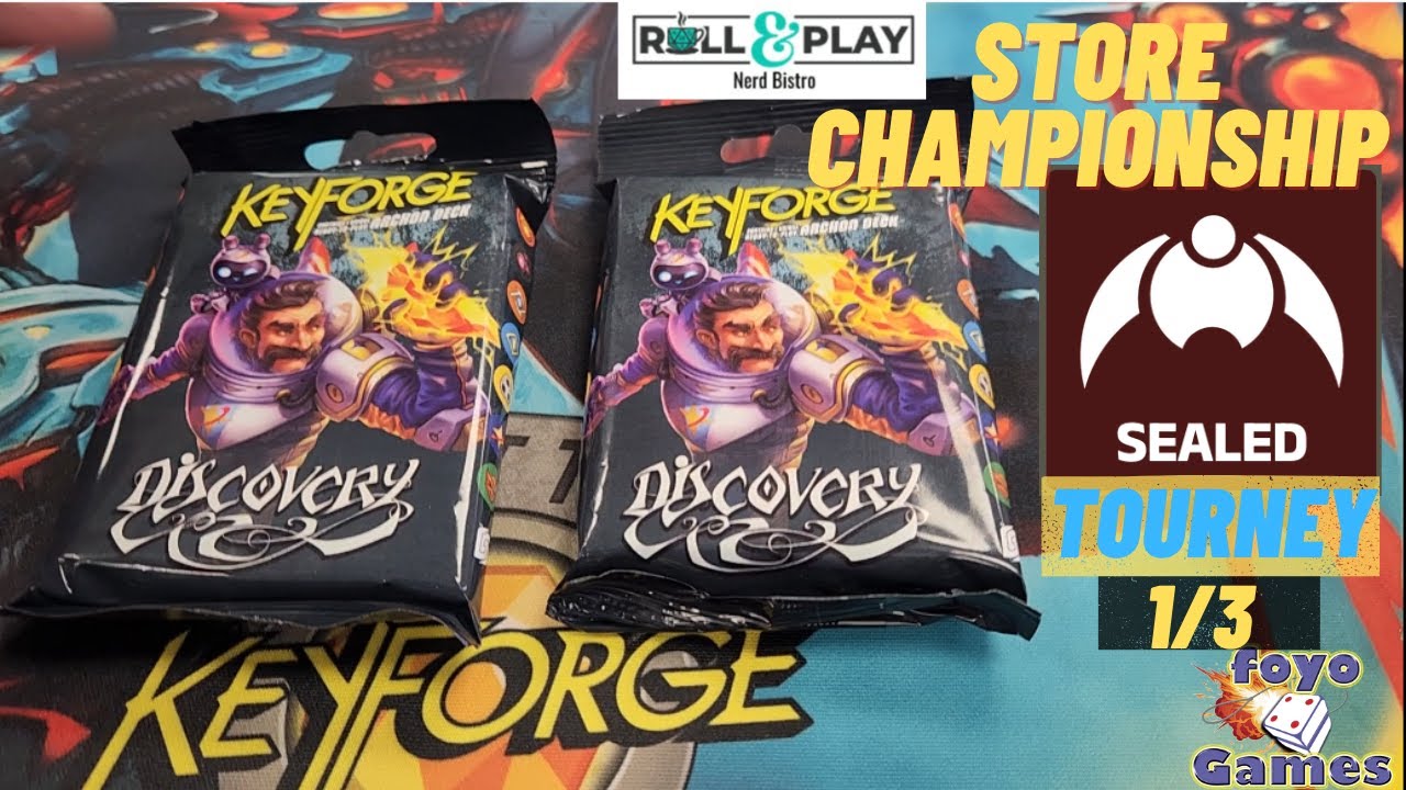 Keyforge Discovery - Store Championships | Sealed Tourney - Game 1 of 3 - YouTube