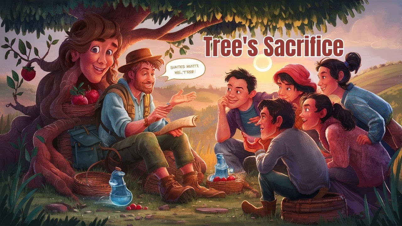 Heartwarming 3D Animation Tree's Sacrifice The Giving Tree Story for ...