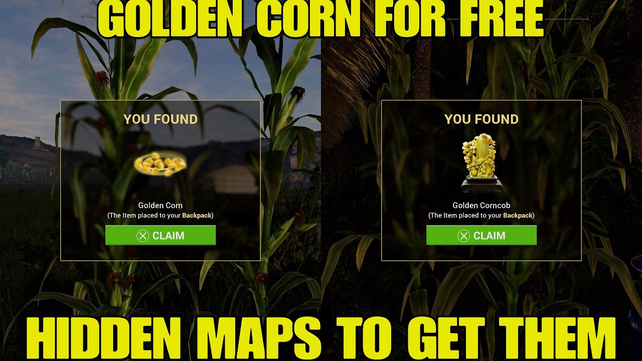 Hidden Golden Corn For Free - Locations And More - ThanksGiving Event ...