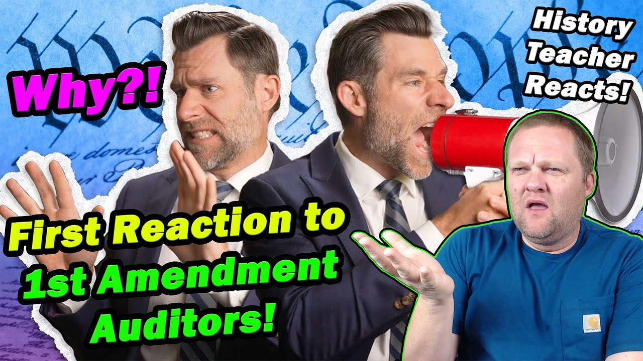History Teacher's First Reaction 1st Amendment Auditors | LegalEagle ...