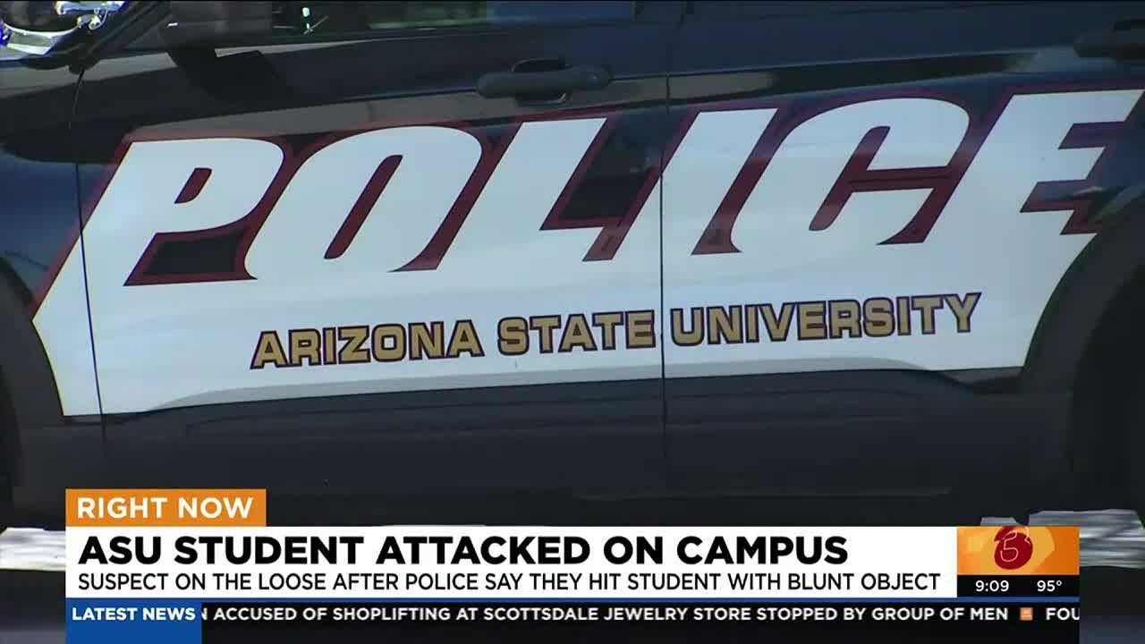 ASU student attacked on Tempe campus - YouTube