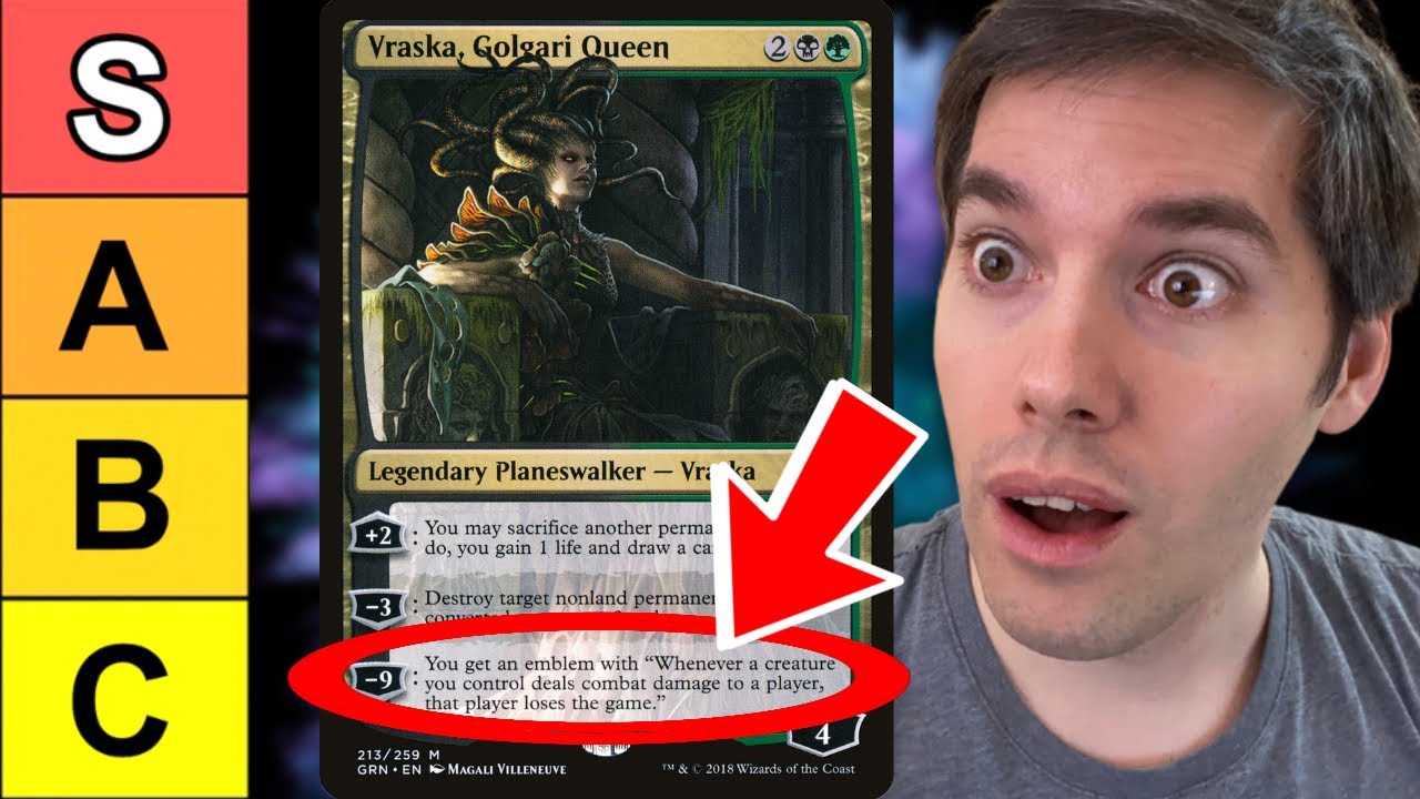 The Ultimate Planeswalker Ultimate Tier List | Magic: The Gathering - YouTube