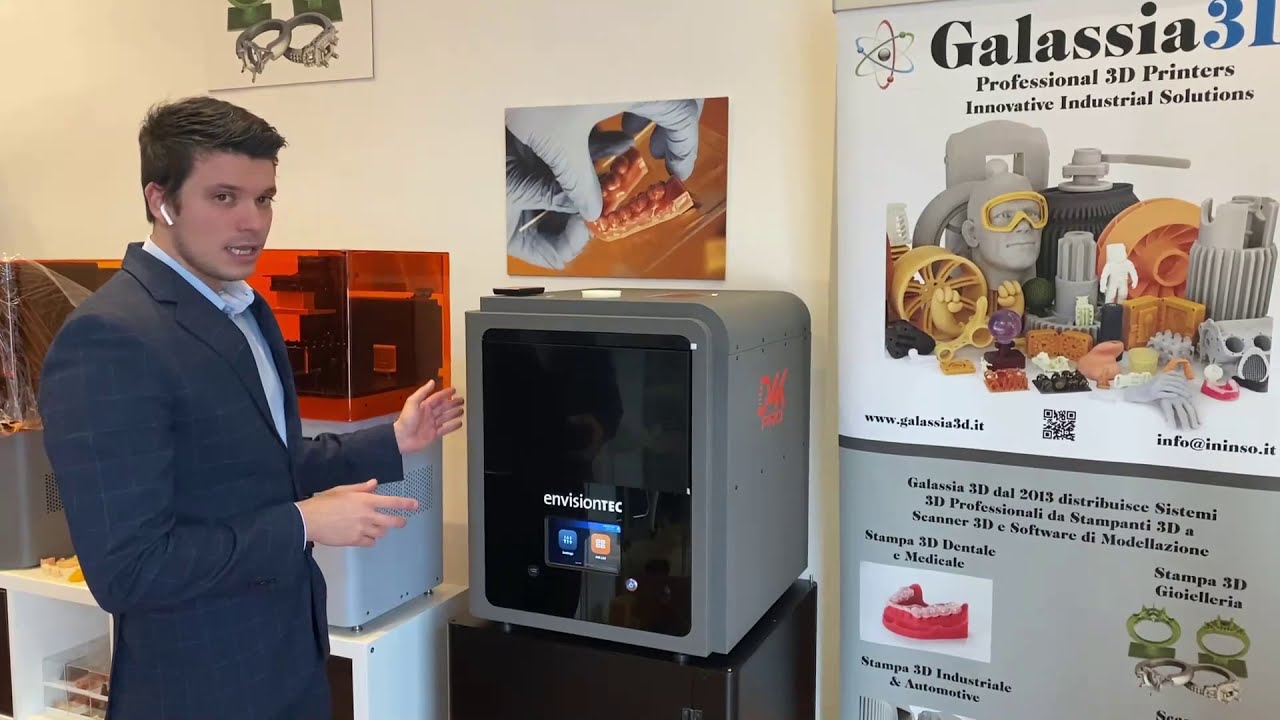 EnvisionTEC D4K Pro - YouTube