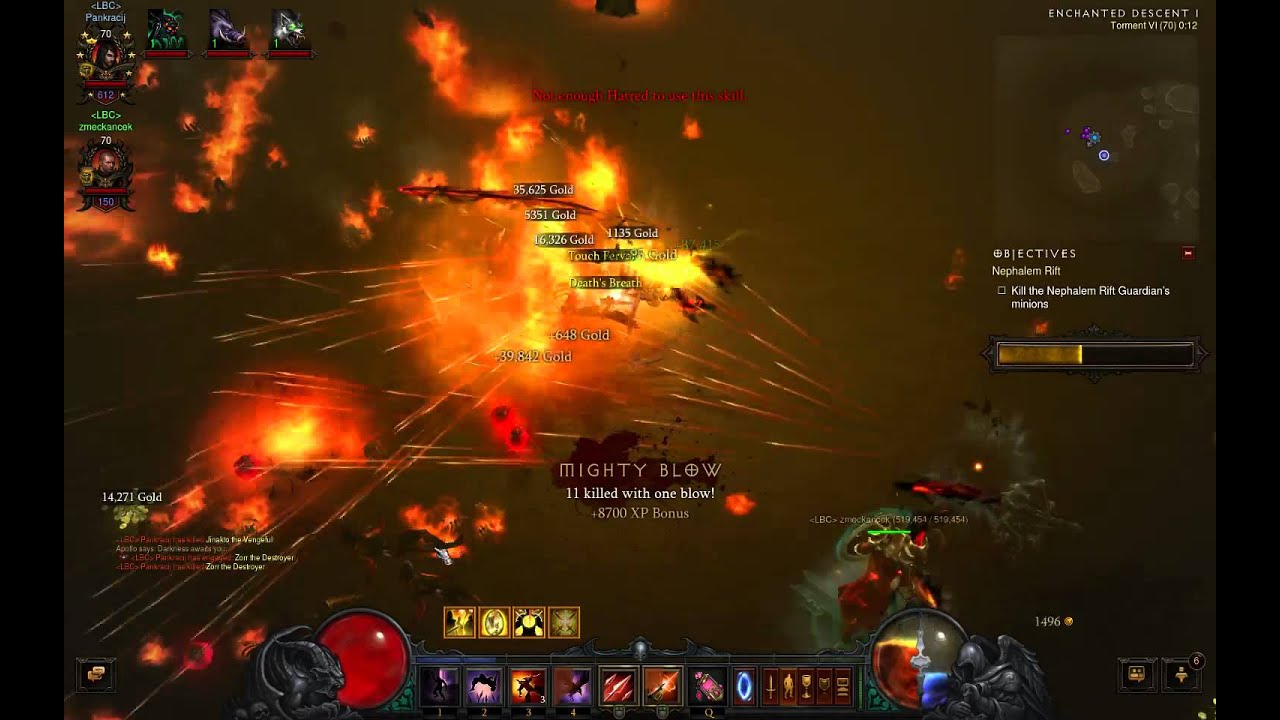 Demon Hunter T6 speed clear - YouTube