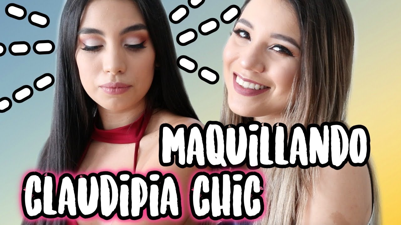 MAQUILLANDO A CLAUDIPIA PARA BEAUTYCON - YouTube