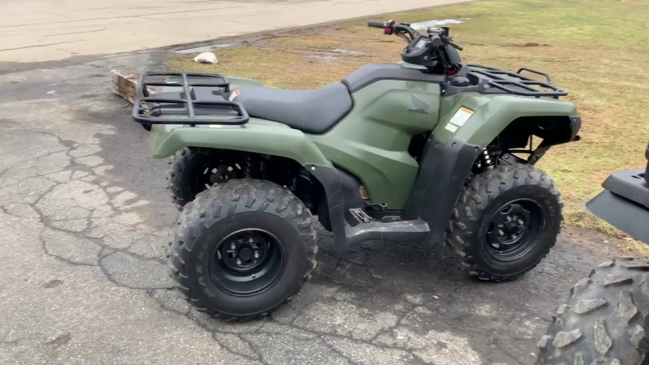 2015 Honda TRX420FM Rancher 4x4 - YouTube