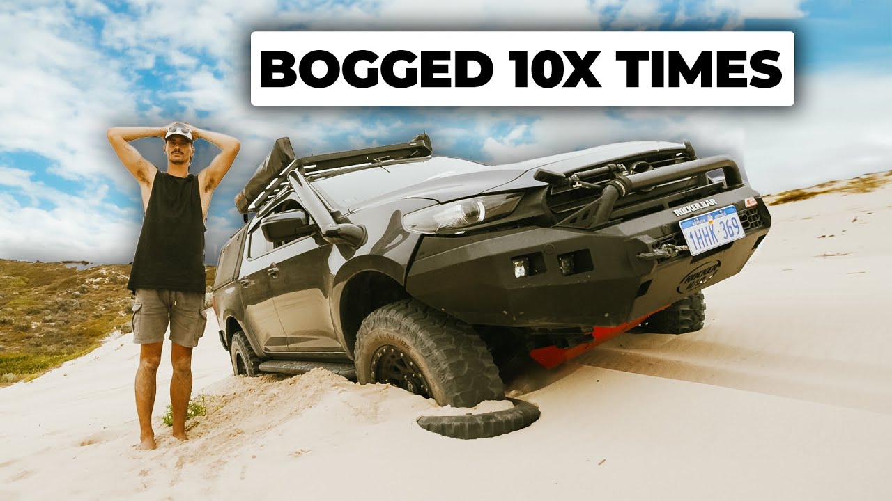 Perths Best 4x4 Trail Wilbinga | Bogged Solo in the Dunes - YouTube
