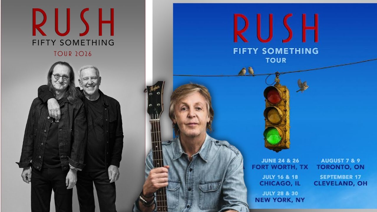"Rock Legends Reunite: Paul McCartney Helps Bring Rush Back Together ...