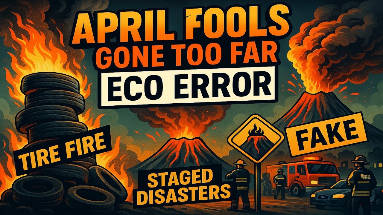 April Fools’ Jokes Destroy the Planet | Real Eco Disasters Caused By ...