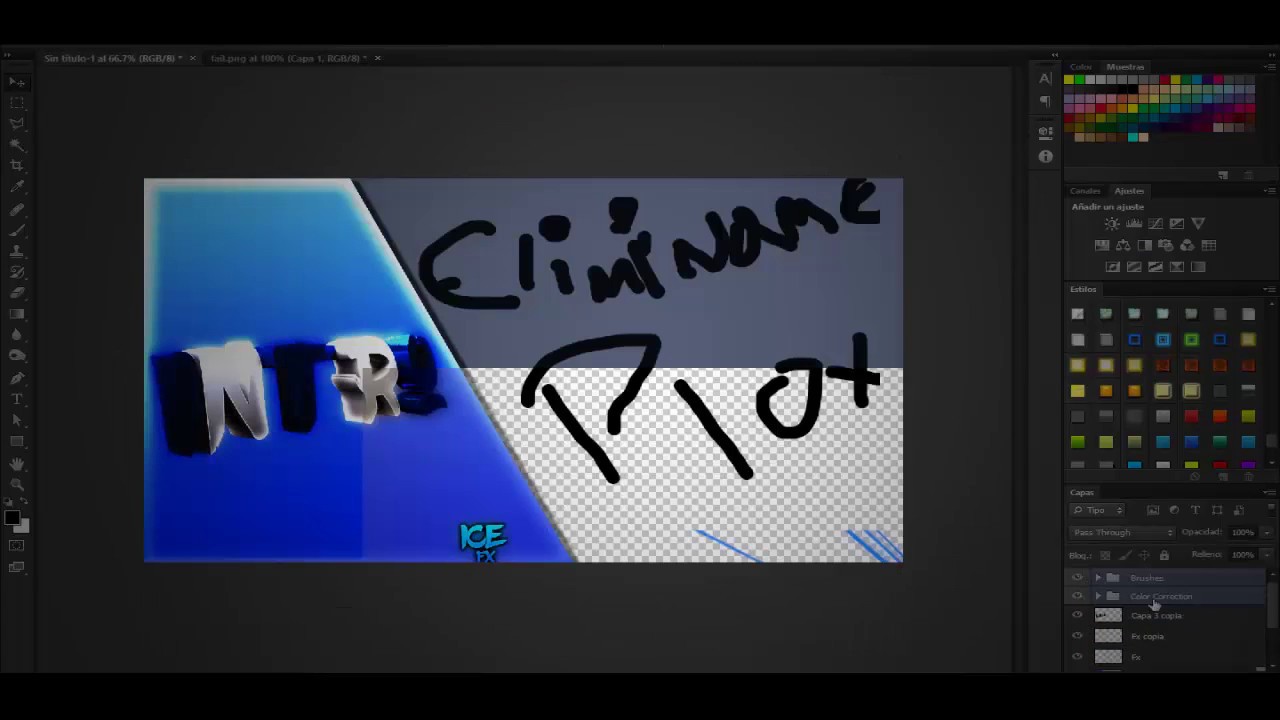 Speed Art I Miniatura Para TheIceFx I Like ? I Panda Artz - YouTube