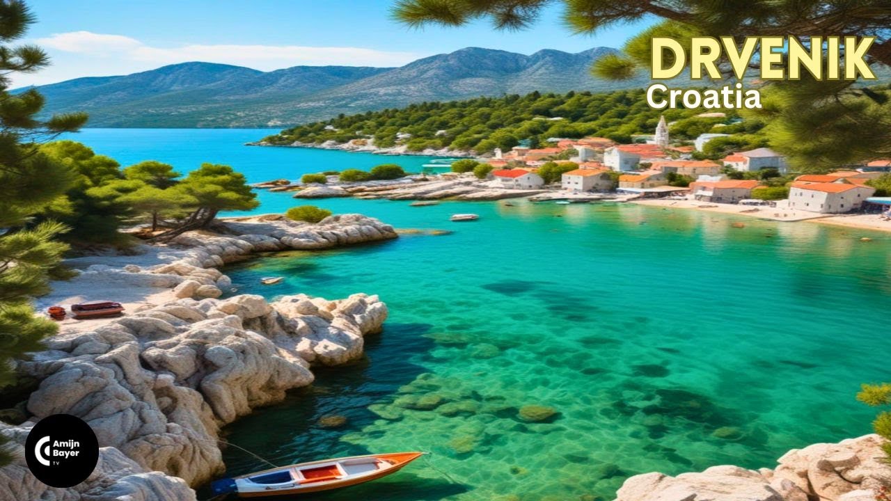 🌴Drvenik Croatia 🇭🇷 4K | Makarska Riviera🏖️ Walking Tour 2024. - YouTube