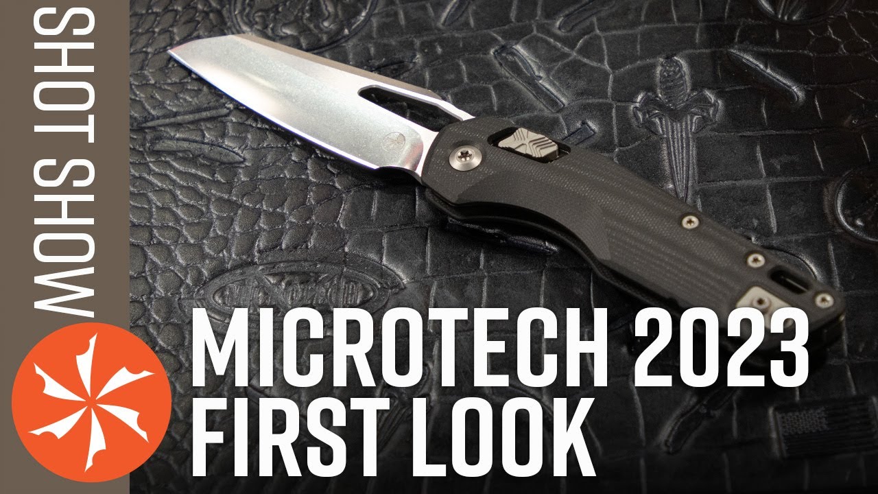 New Microtech Knives - SHOT Show 2023 First Look - YouTube