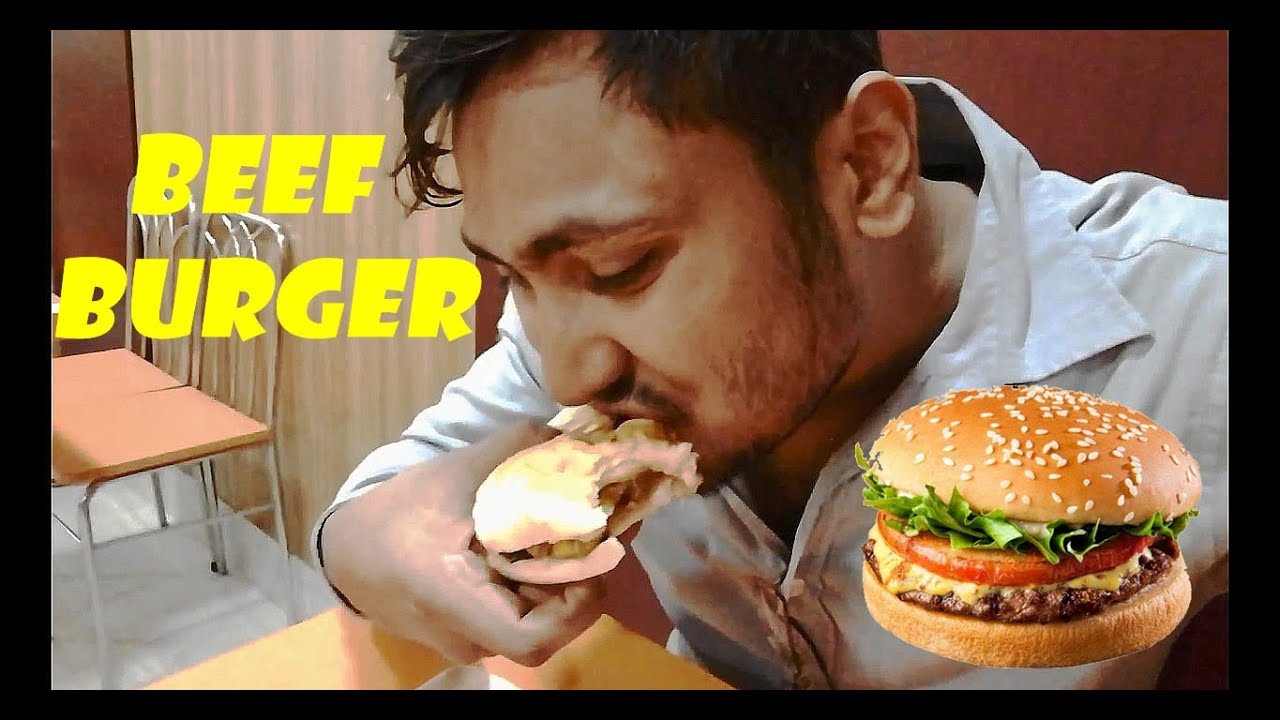 Beef Burger in Mollika Snacks || Nayem Rock - YouTube