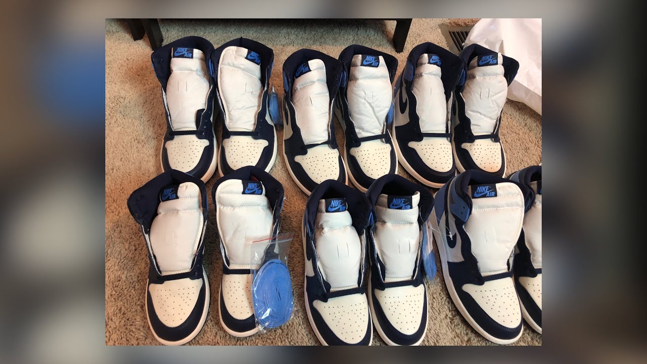 Jordan 1 OG High (UNC) Obsidian 8/31/19 Release and Eary Look Before ...