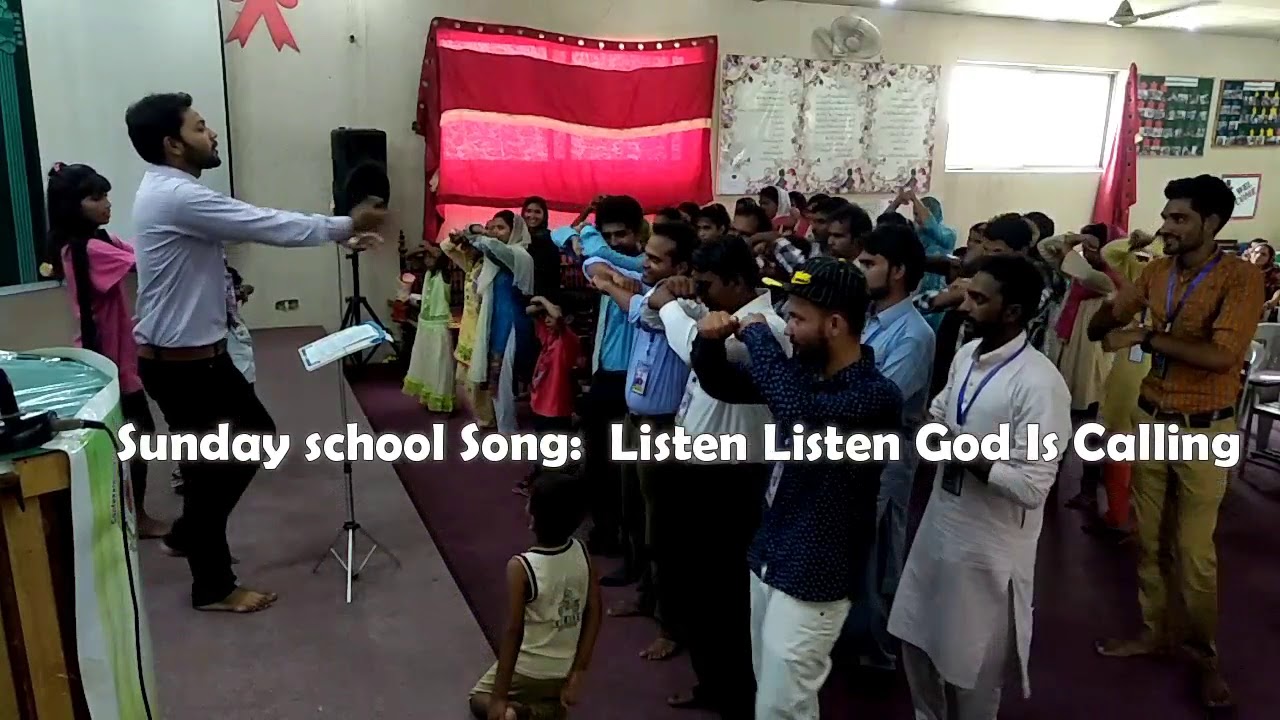 Sunday school Song Listen God Is Calling - YouTube