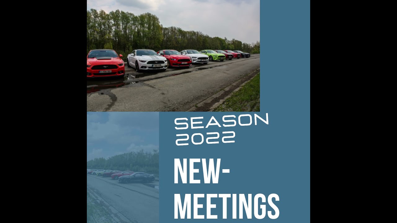 Speed & Meet Belgium Mustang Day - YouTube