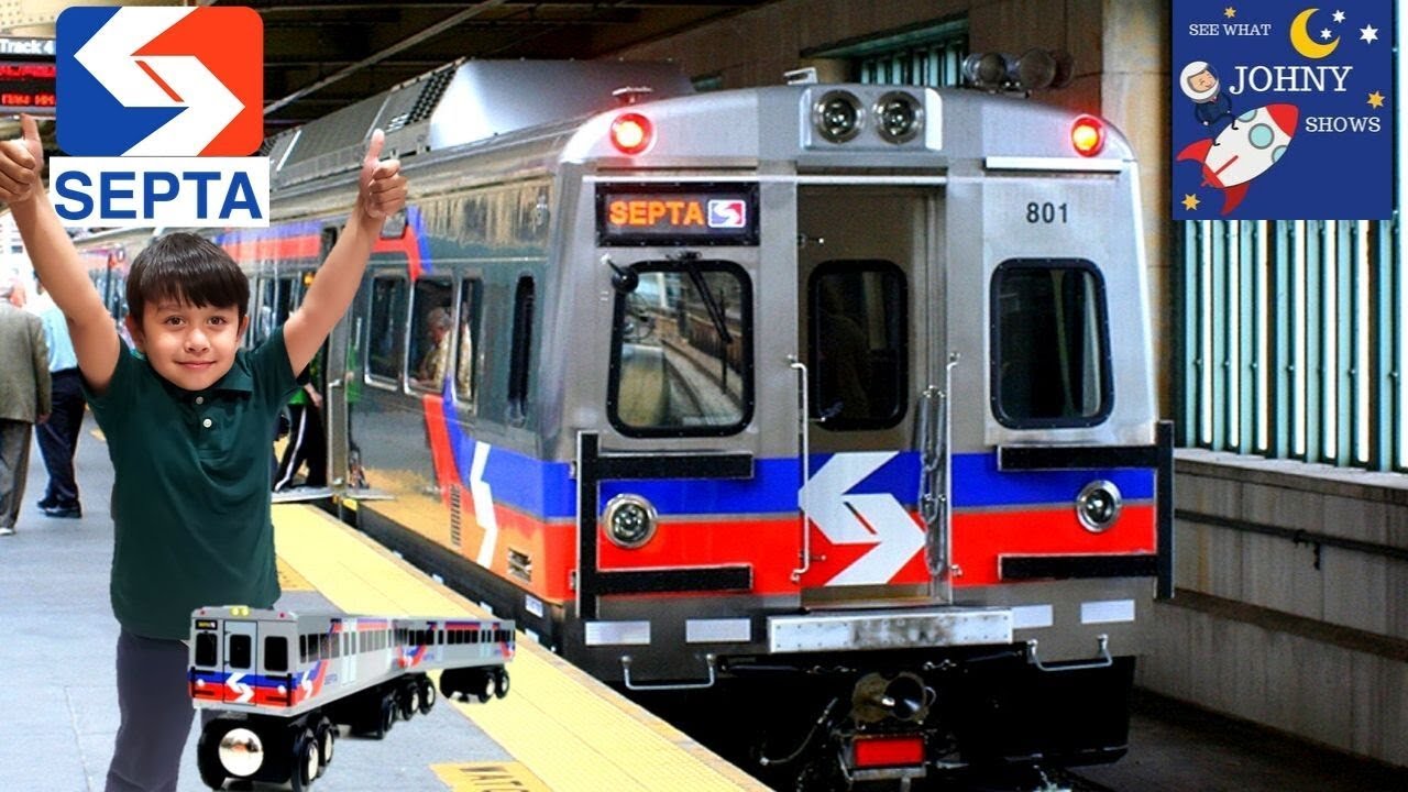 Johny's Subway Train Ride On SEPTA Subway Metro Train In Philadelphia ...