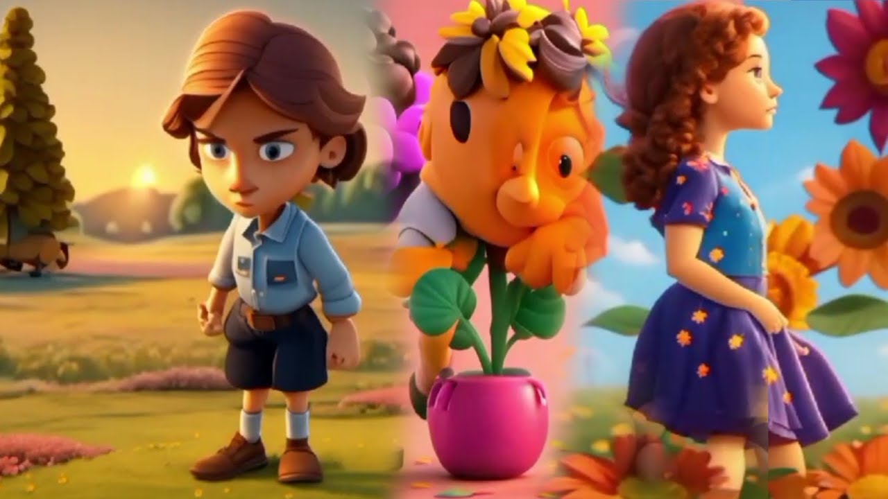 Ek beej se phool ka Safar | cartoon story for kids | kahani ek phool ki ...