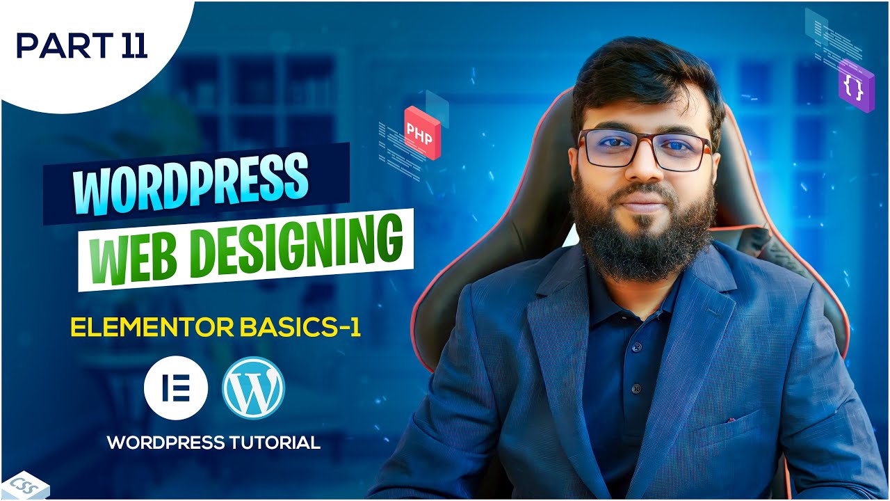 Clase Magistral De Diseño Web De Wordpress Bangla 11 Conceptos Básicos De Elementor 01 Mi