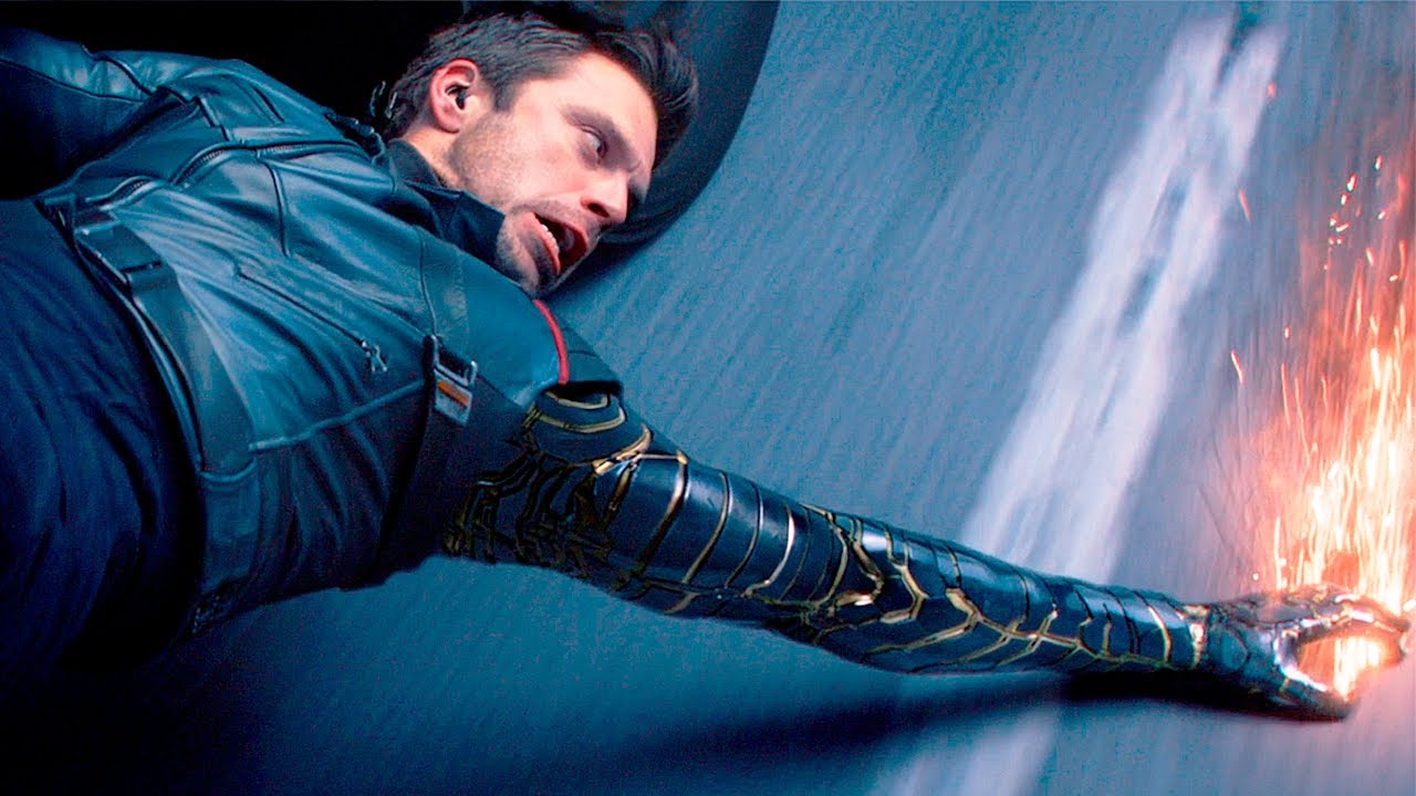 Winter Soldier, Falcon and John Walker vs Super Soldiers - Truck Fight ...