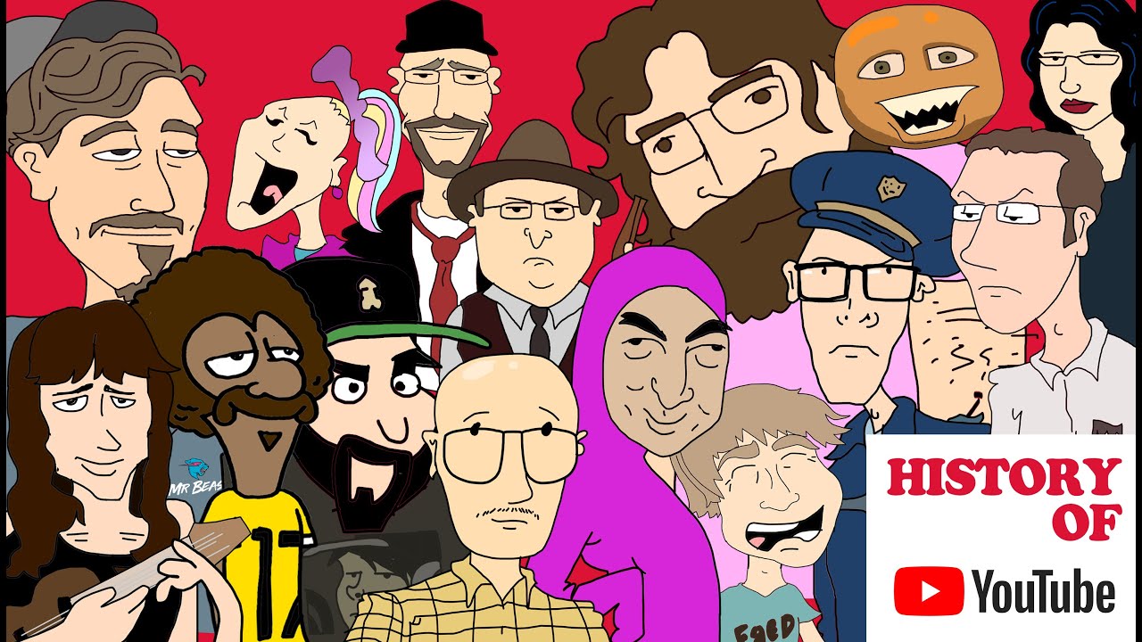 The History Of YouTube by Pine Vinyl - YouTube