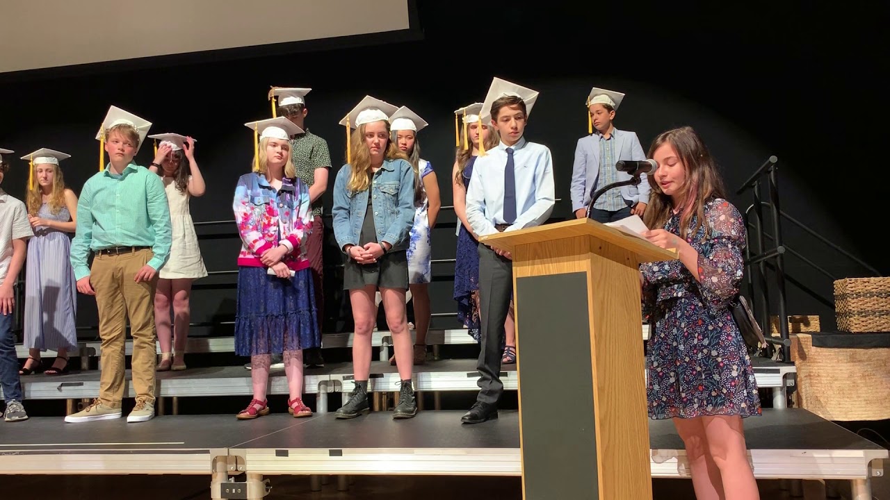 8th grade graduation 2019 - YouTube