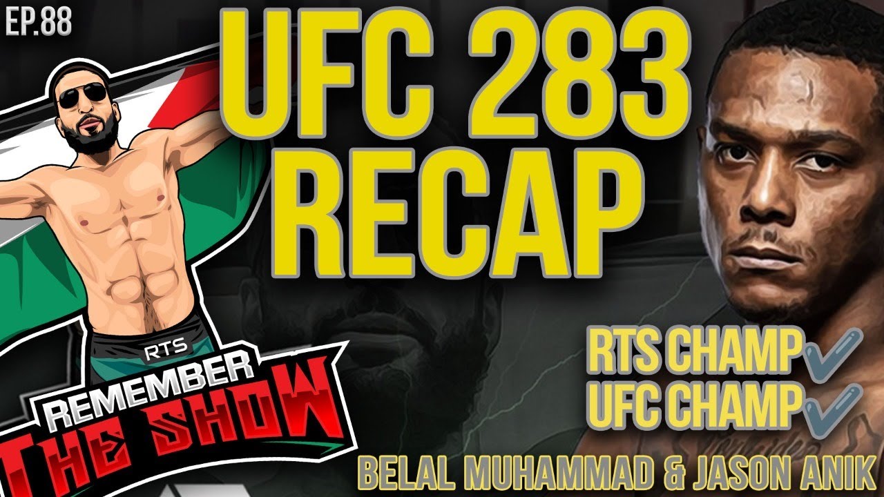 UFC 283 Recap, Jamahal Hill Is UFC Champion - Hosts: Belal Muhammad and ...