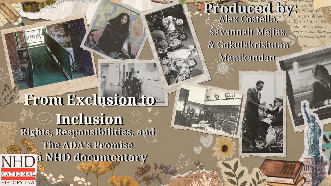 From Exclusion to Inclusion || NHD Documentary Project 2024-2025 - YouTube