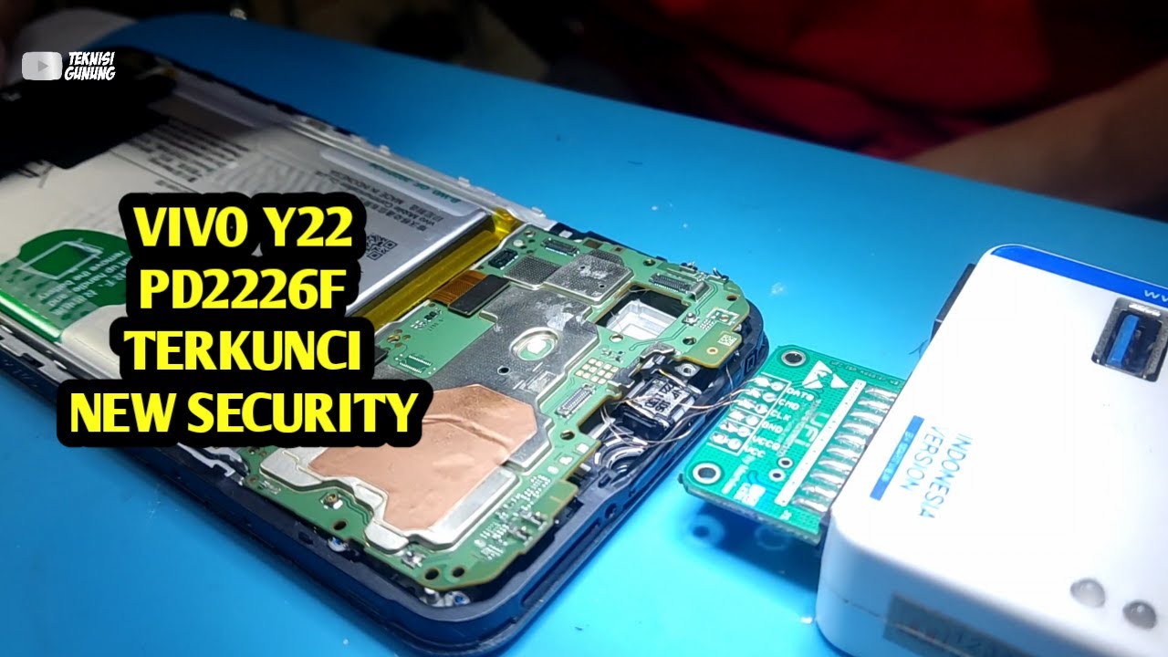 VIVO Y22 V2207 PD2226F TERKUNCI SANDI DAN AKUN GOOGLE FRP NEW SECURITY ...