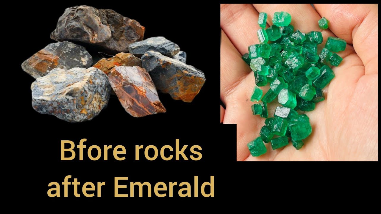 Emerald pathar ko rocks se kese nikala jata Hain @Kashifgemsgallery#yt ...