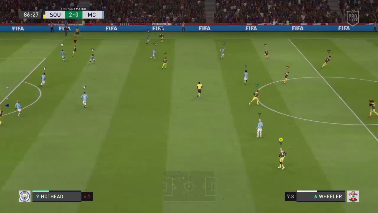 CVPL EPL: CVPL Southampton vs CVPL Man City - YouTube