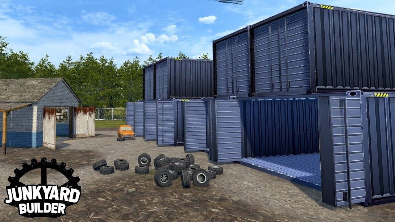 Upgrading Skills As All Containers Doom Me ~ Junkyard Builder - YouTube