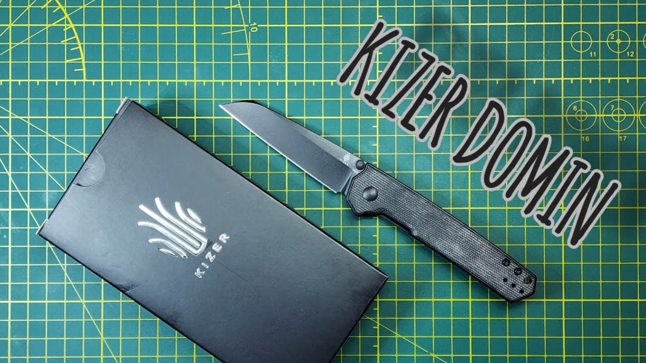 KIZER DOMIN MICARTA 154CM, A little different than the other, A little ...