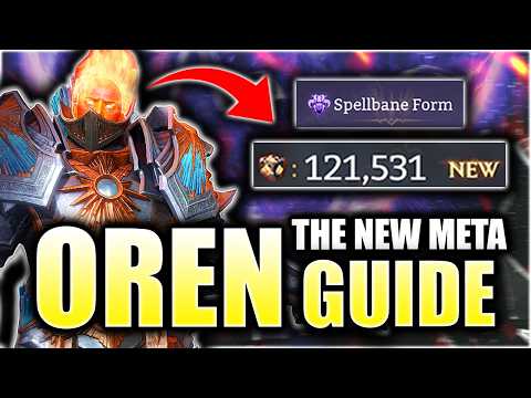 OREN Complete Showcase FULL GUIDE for NEW META BEAST - Matrix 1 & Kit Breakdown ⁂ Watcher of Realms
