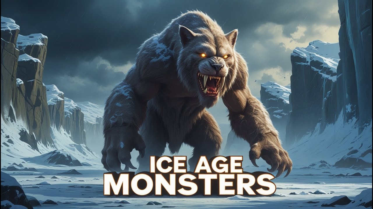 Terrifying Prehistoric Ice Age Monsters Facts to Fall Asleep To - YouTube