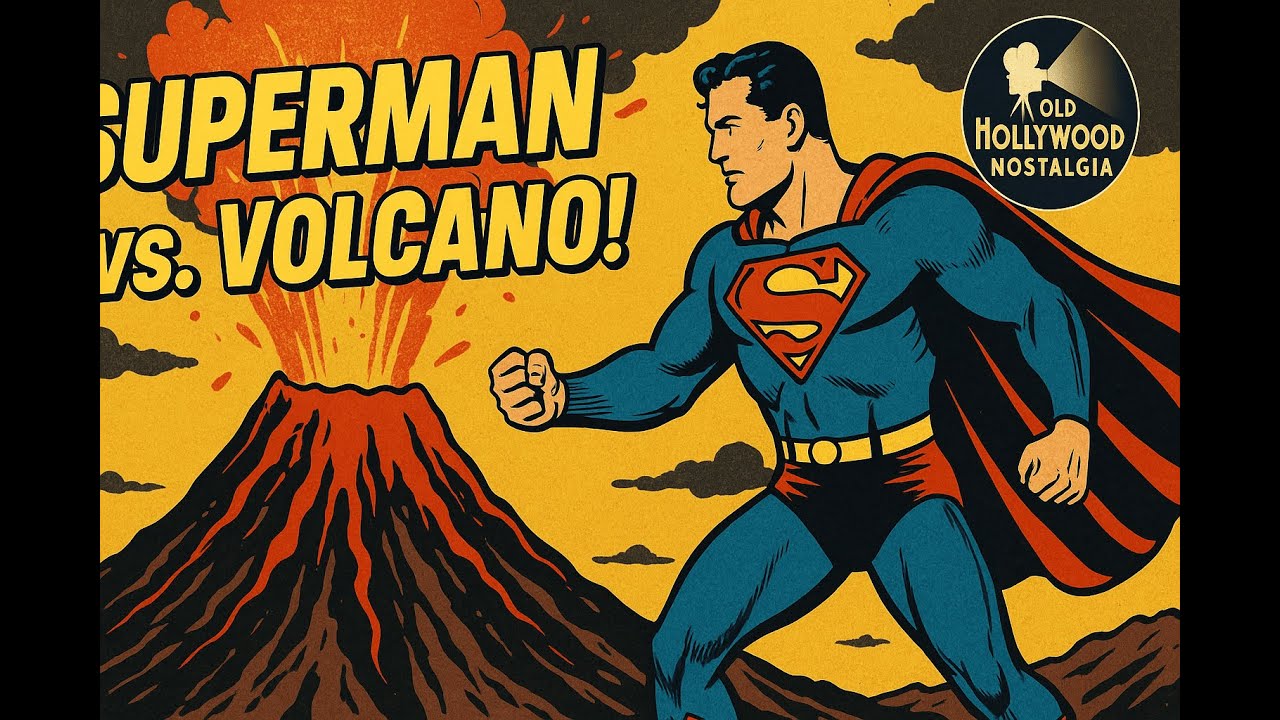 Superman vs. Volcano! – Comic Book Classic | Old Hollywood Nostalgia ...
