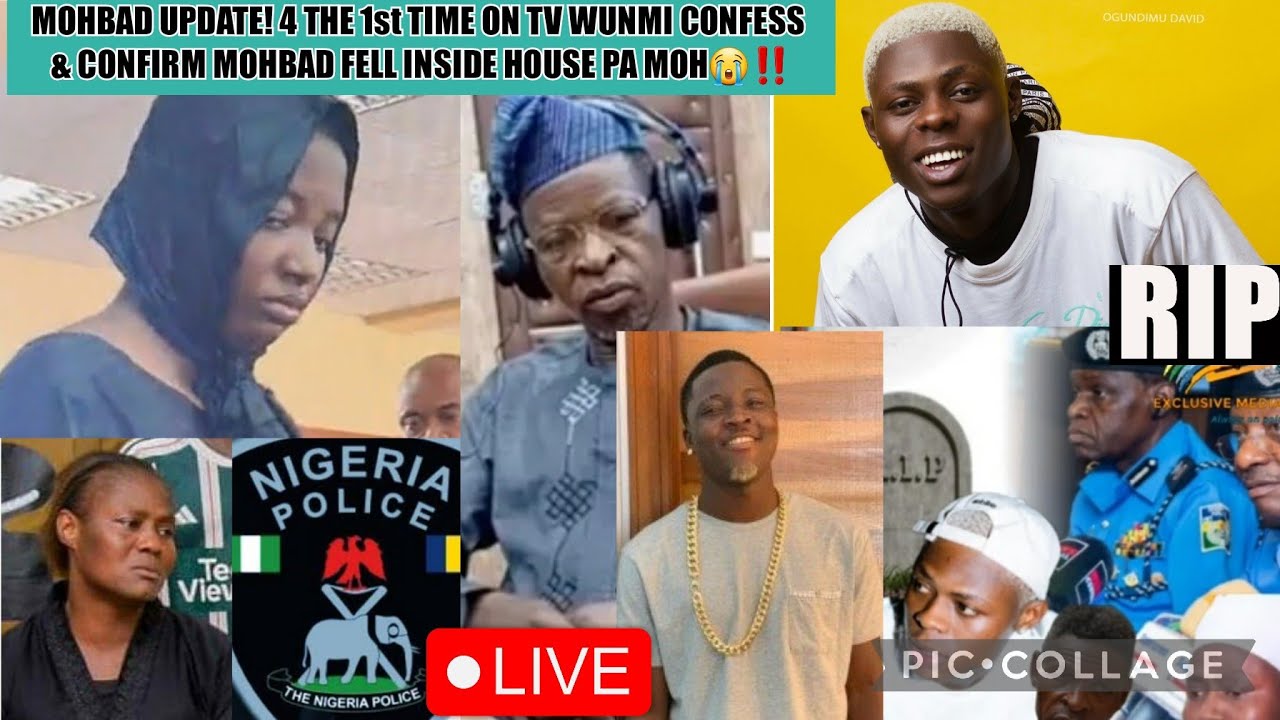 MOHBAD UPDATE! 4 THE 1st TIME ON TV WUNMI CONFESS & CONFIRM MOHBAD FELL ...