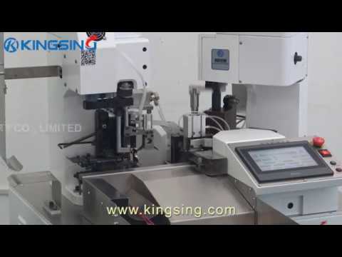 Fully Automatic Parallel Twin Wire Stripping Separating and Crimping ...