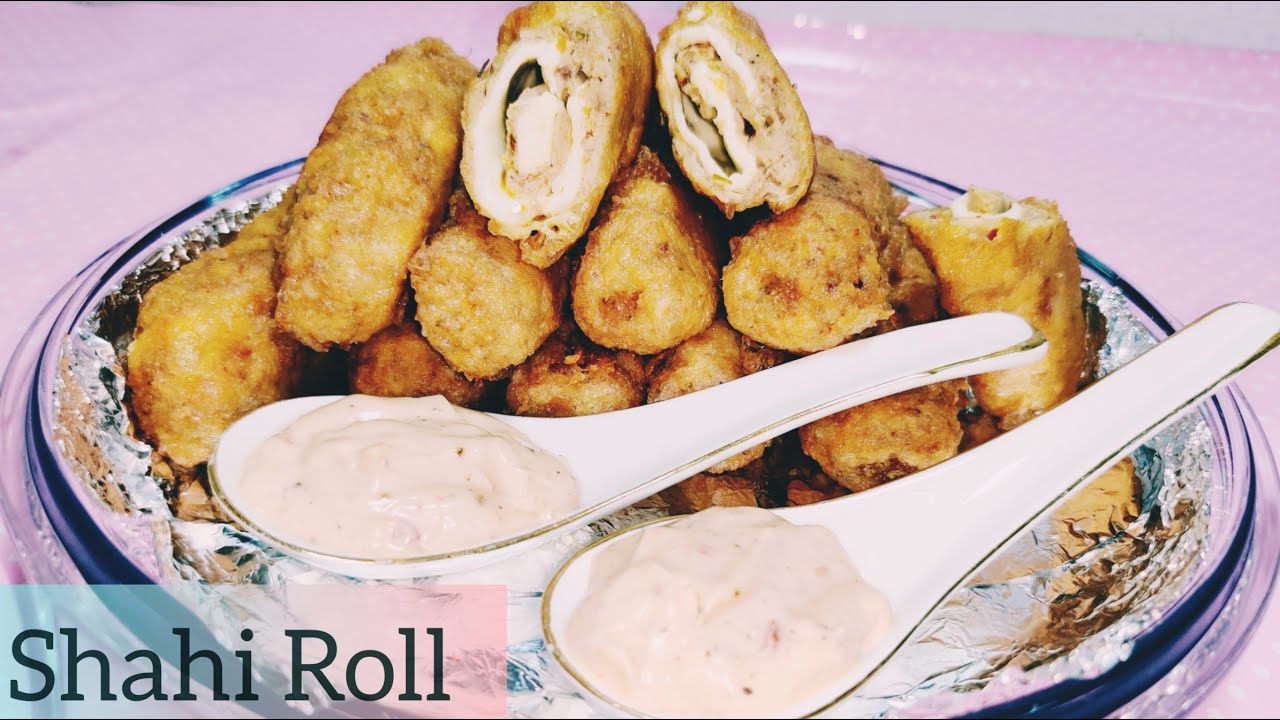 Shahi Roll | Chicken Cheesy Roll | Easy, Tasty & Quick | Cook With ...