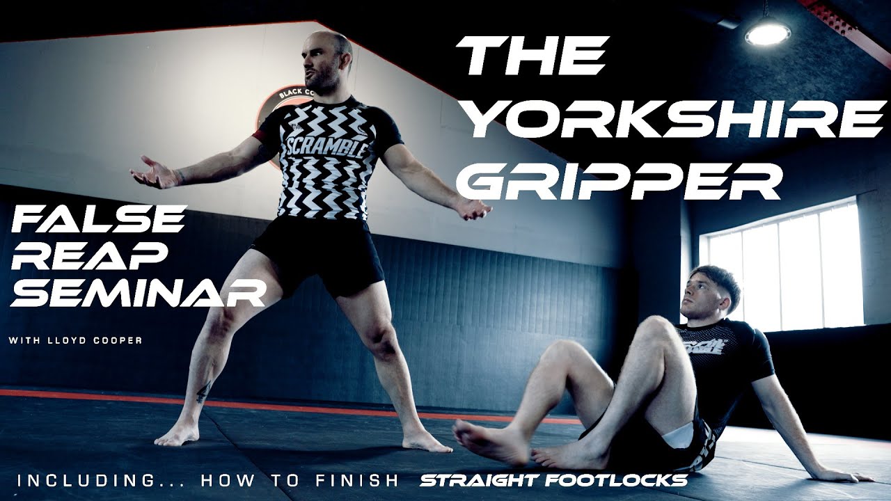How to finish a Straight Footlock | Lloyd Cooper || European Champion ...