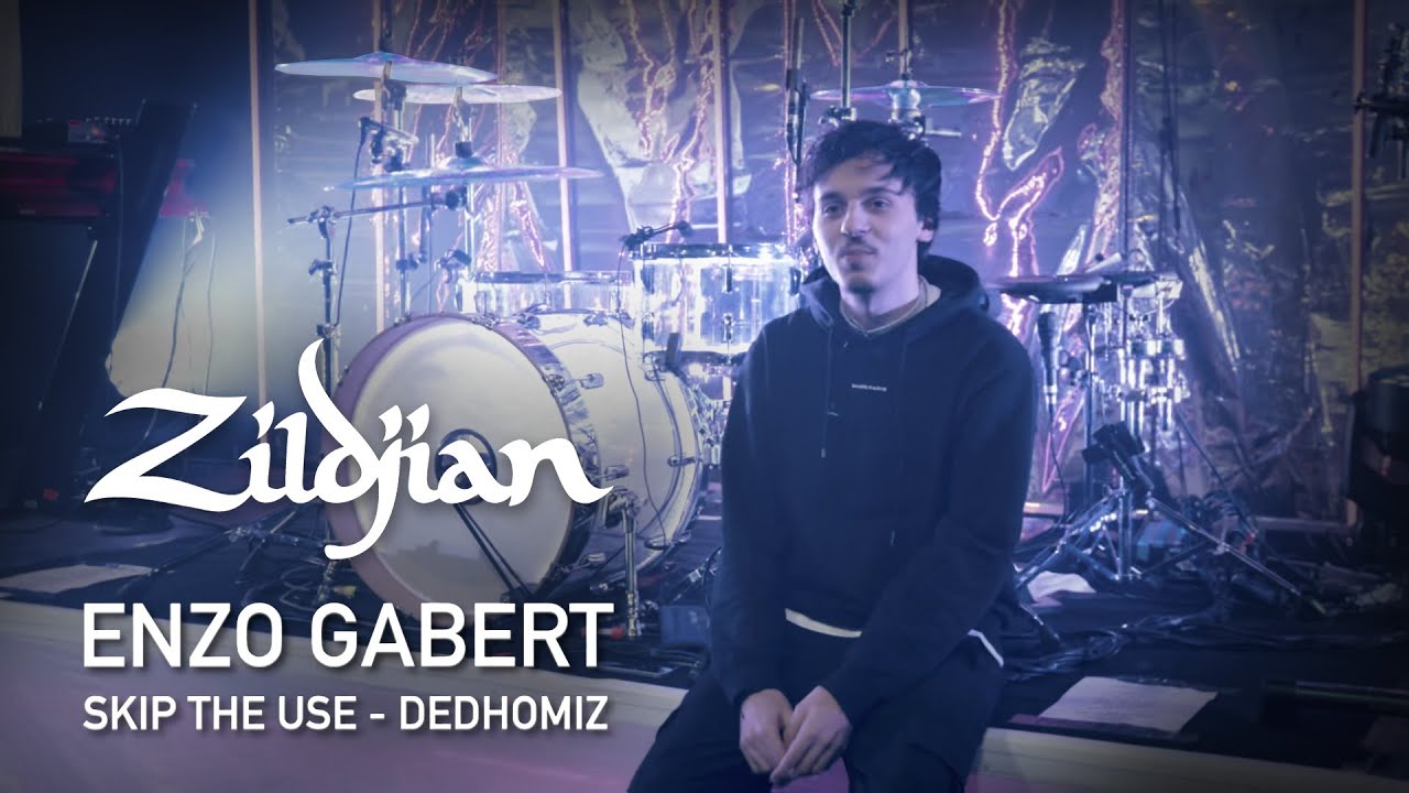 ZILDJIAN – Interview d'Enzo Gabert batteur de Skip The Use (La Boite ...