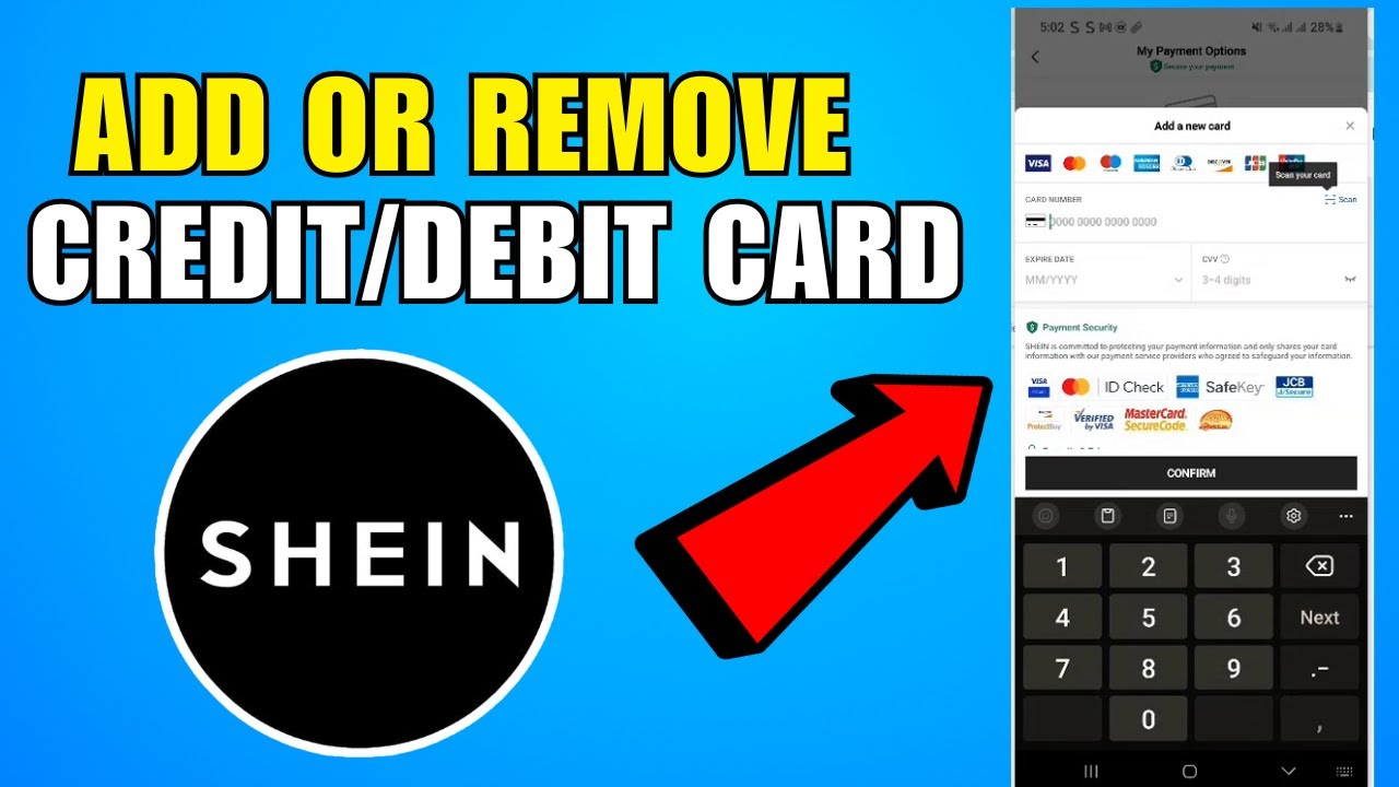 How To Add Or Remove Credit Or Debit Card On Shein (2026) (Complete ...