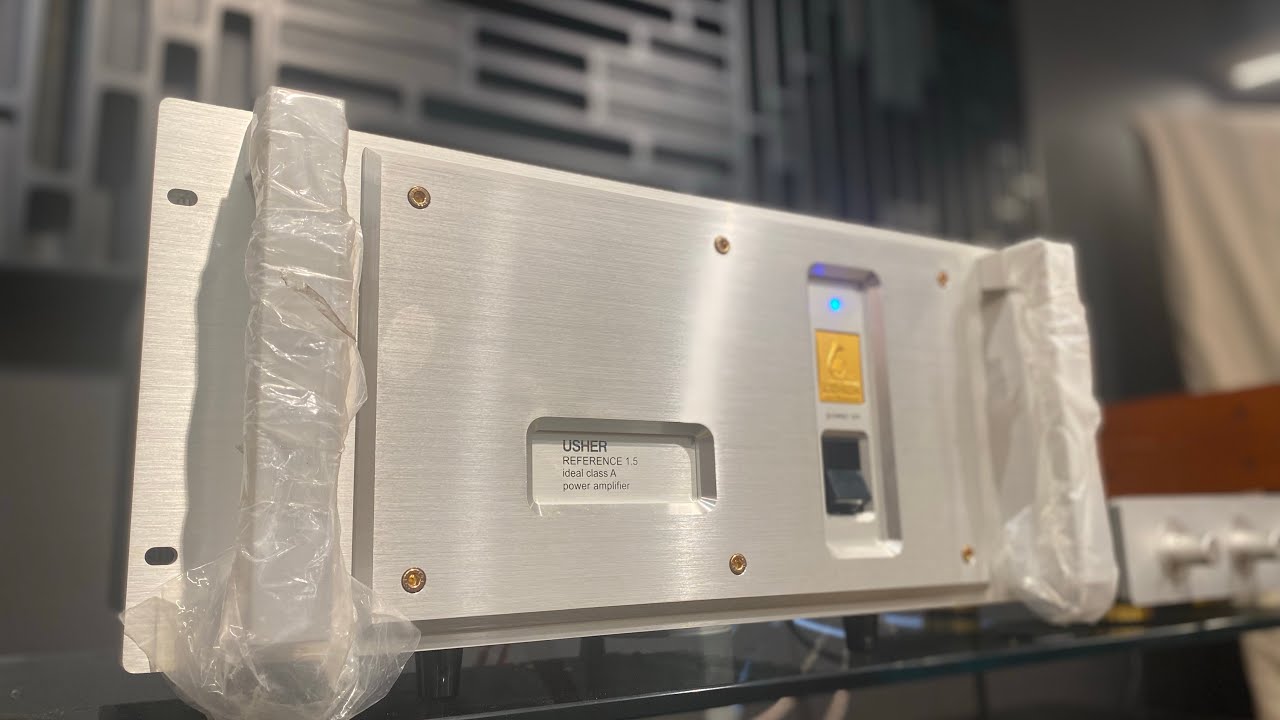 Usher Reference 1.5 + Thiel CLS - YouTube
