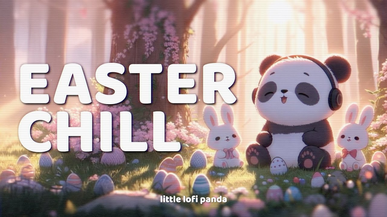 easter chill 🐼 easter eggs and relax - YouTube