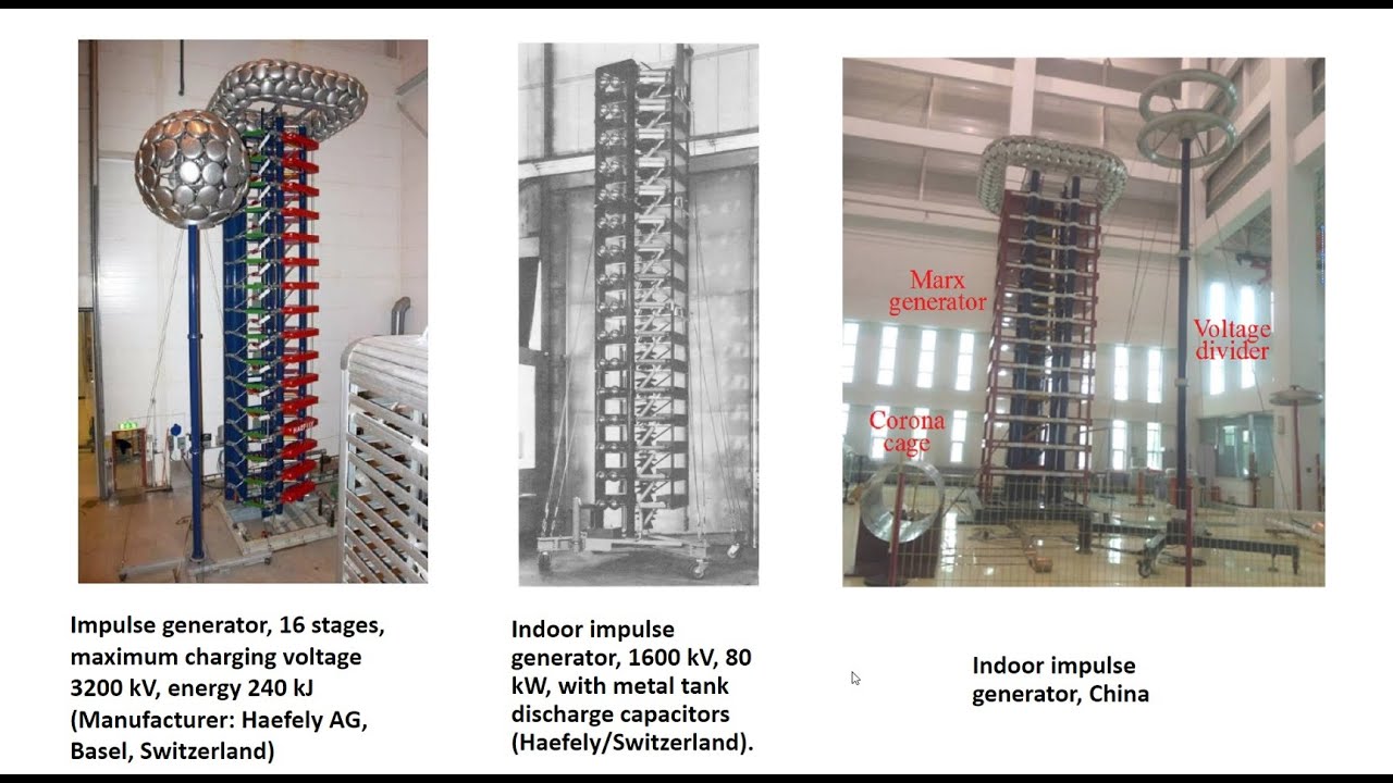 lightning and switching impulse voltages - YouTube