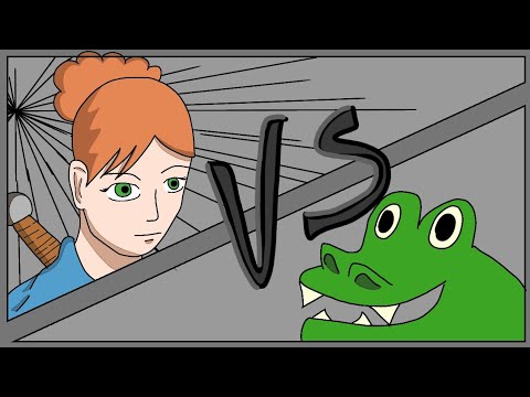 FIGHT GIRL VS MONSTER - animation Cartoon Fipaclip - YouTube