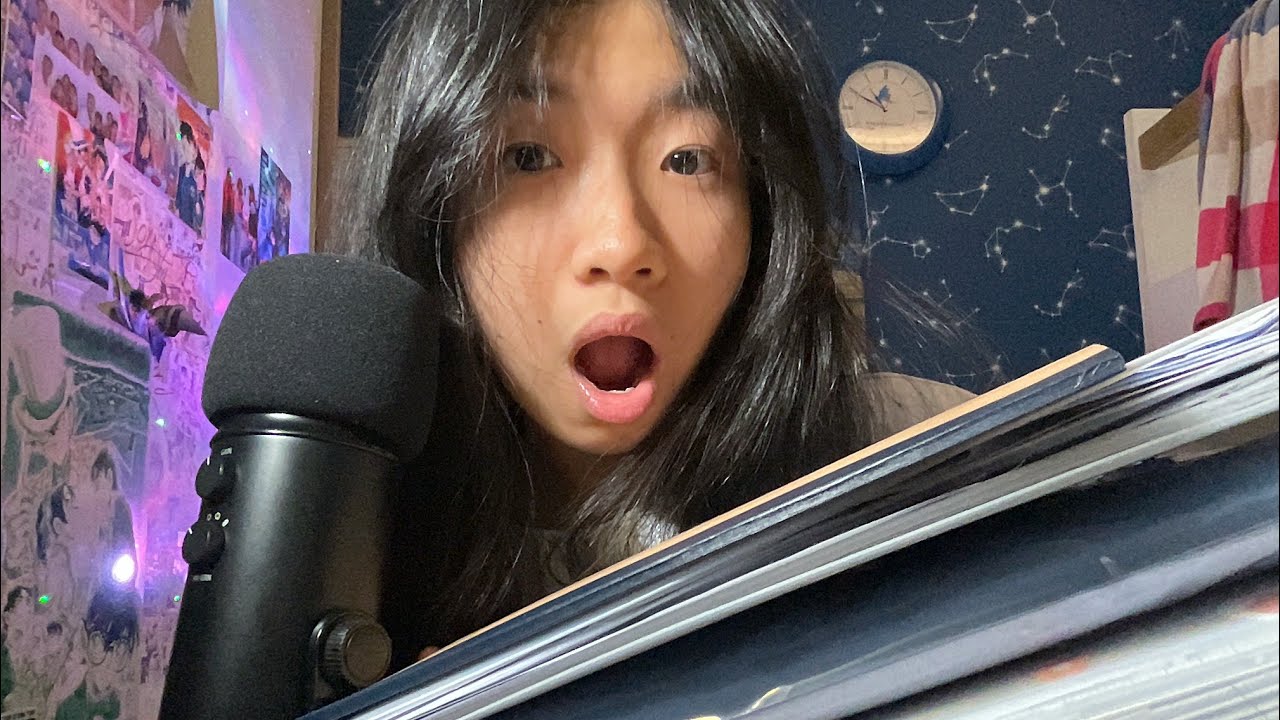 asmr my study materials - YouTube